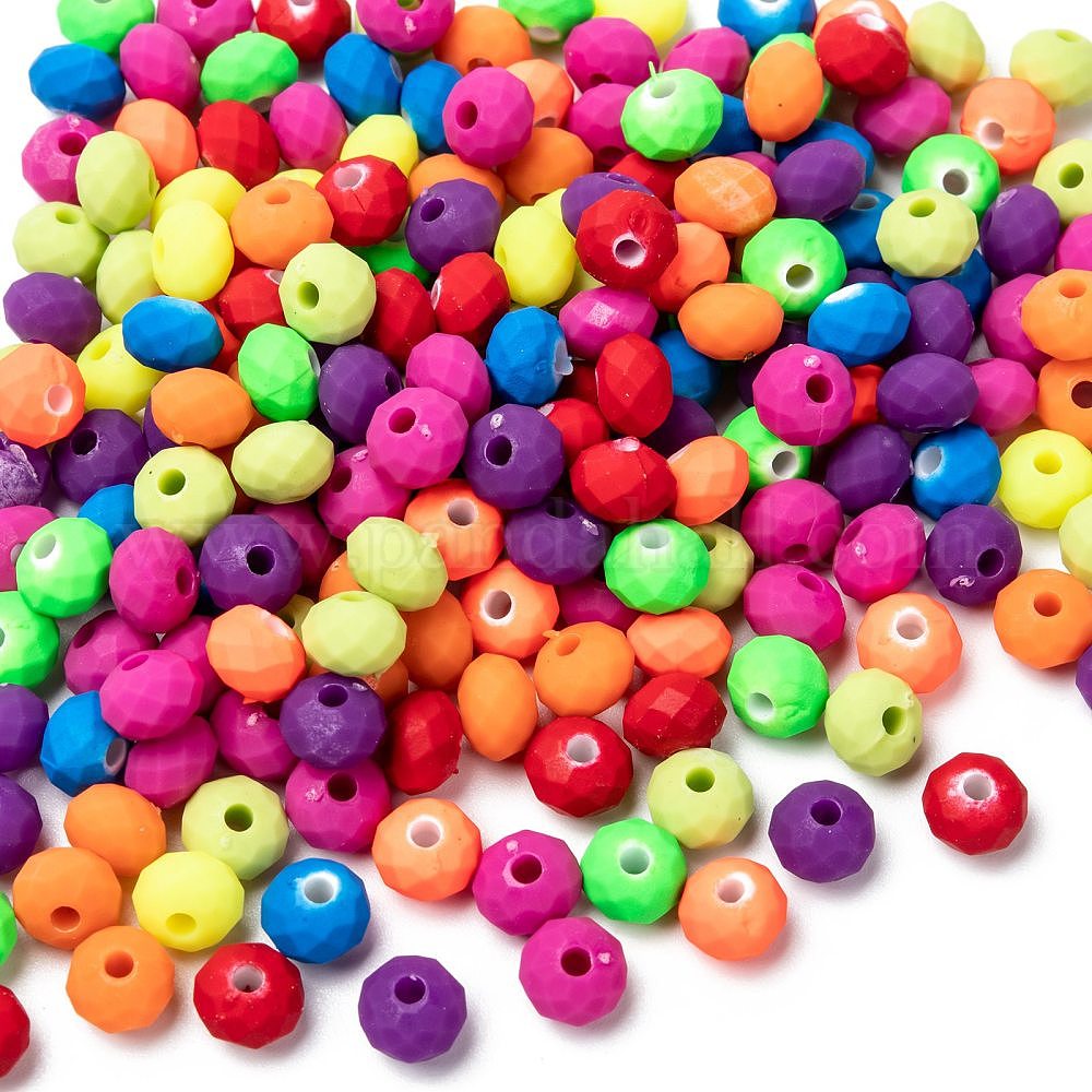 Wholesale Fluorescent Acrylic Beads - Pandahall.com