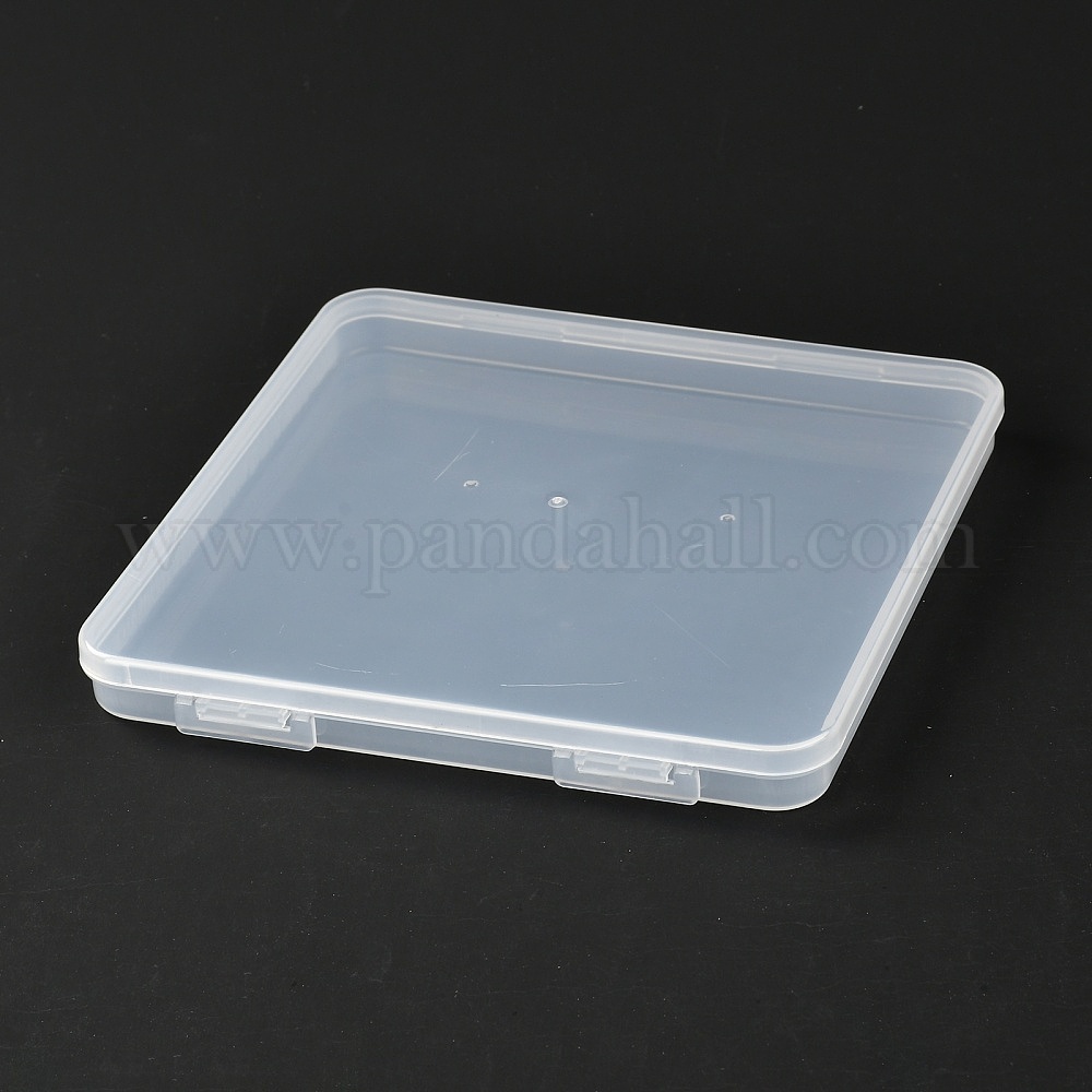 Wholesale Square Polypropylene(PP) Plastic Boxes - Pandahall.com