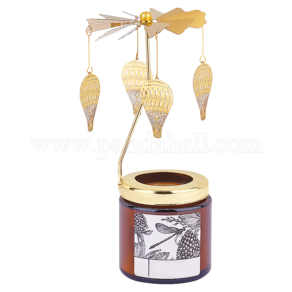 Wholesale Stainless Steel Rotating Tealight Candle Holder - Pandahall.com