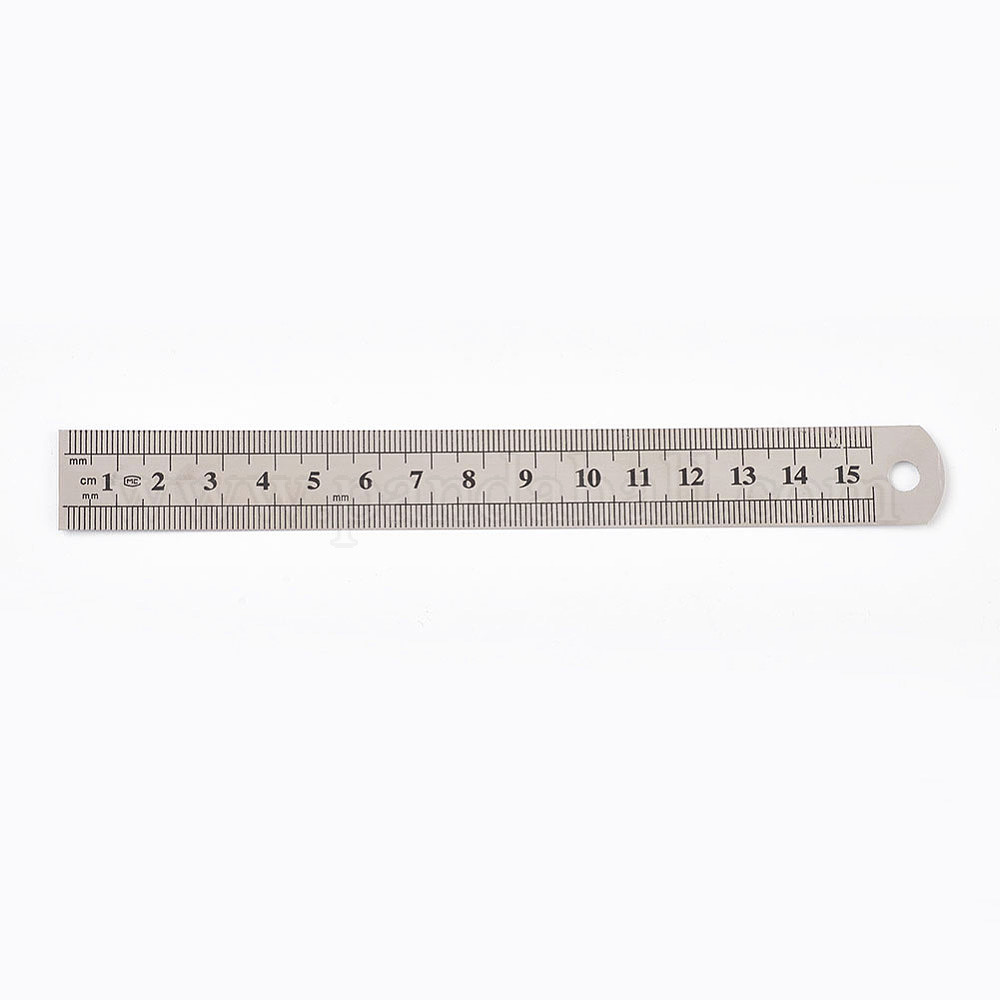 Wholesale Tarnish Resistant Stainless Steel Ruler - Pandahall.com