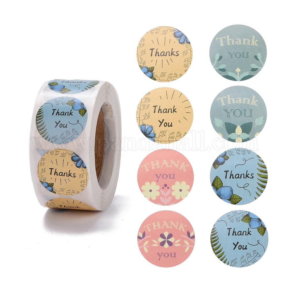 Wholesale Thank You Stickers - Pandahall.com