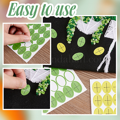 Wholesale OLYCRAFT 1500pcs/50 Sheets Embroidery Placement Stickers ...