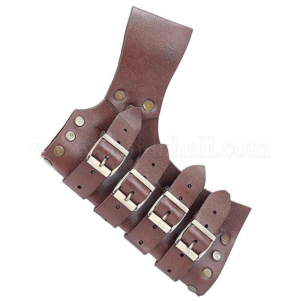 Wholesale GORGECRAFT Leather Sword Frog Coconut Brown Retro Medieval ...