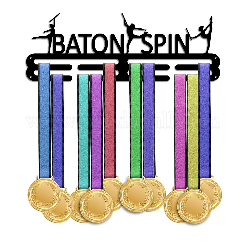 Wholesale Baton Twirling Theme Iron Medal Hanger Holder Display Wall ...