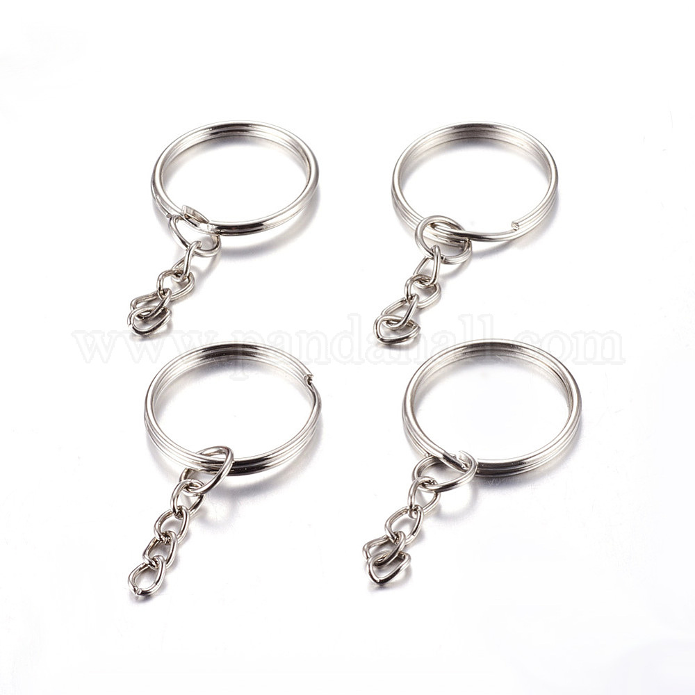 Wholesale Iron Split Key Rings - Pandahall.com