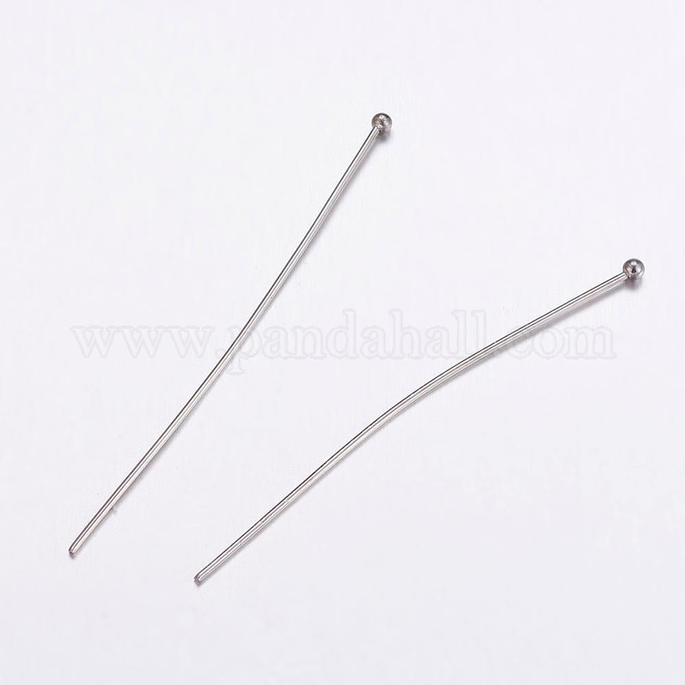 Wholesale 304 Stainless Steel Head pins Pins - Pandahall.com