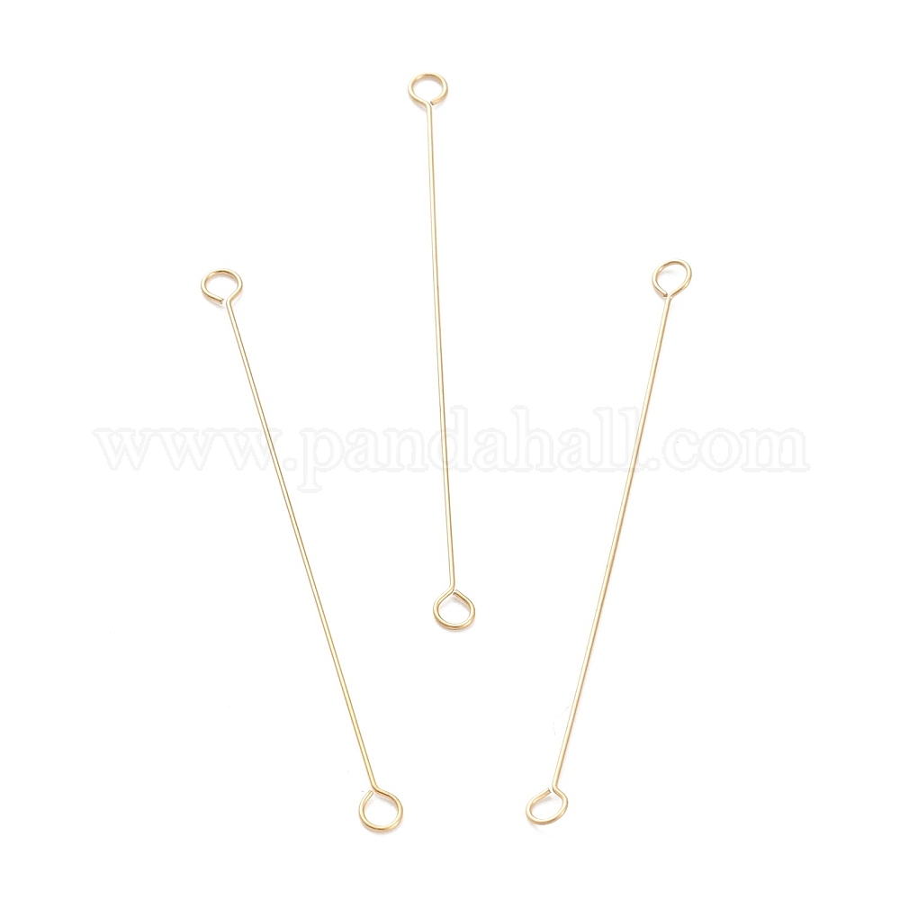 Wholesale 316 Surgical Stainless Steel Eye Pins - Pandahall.com