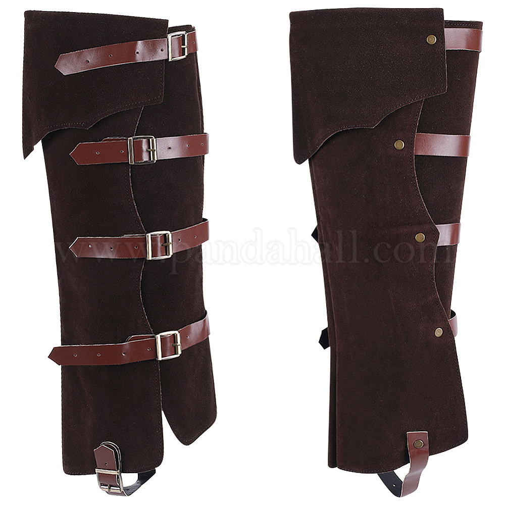 Wholesale GORGECRAFT 2PCS Knight Leg Guards Medieval Boot Covers Velvet ...