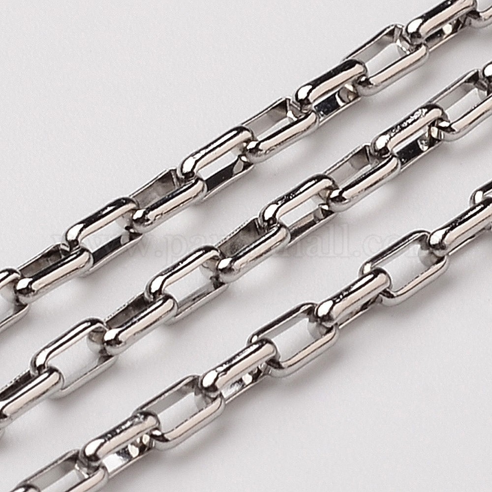 Wholesale 304 Stainless Steel Box Chains - Pandahall.com