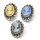 Wholesale Alloy Resin Women Cameo Buttons - Pandahall.com