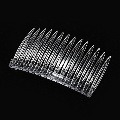 Wholesale Clear Plastic Hair Comb Findings - Pandahall.com