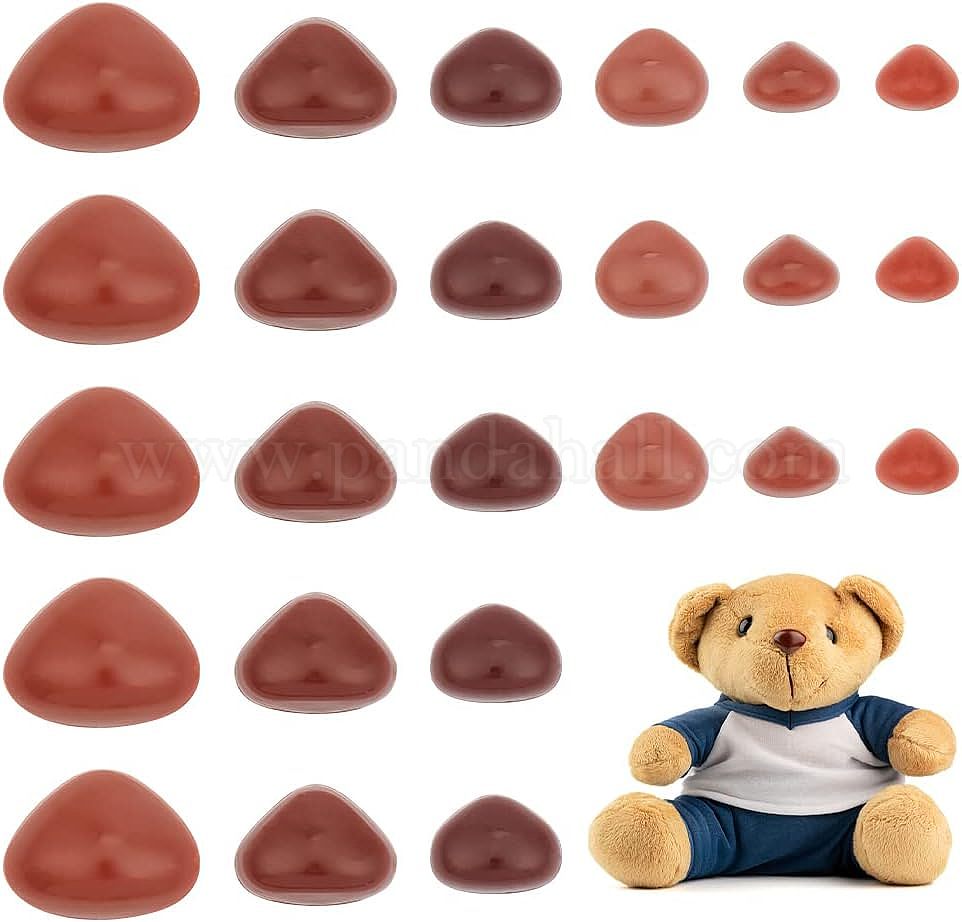 Wholesale CHGCRAFT 290Pcs 8 Sizes Plastic Nose Craft Triangle Nose with ...