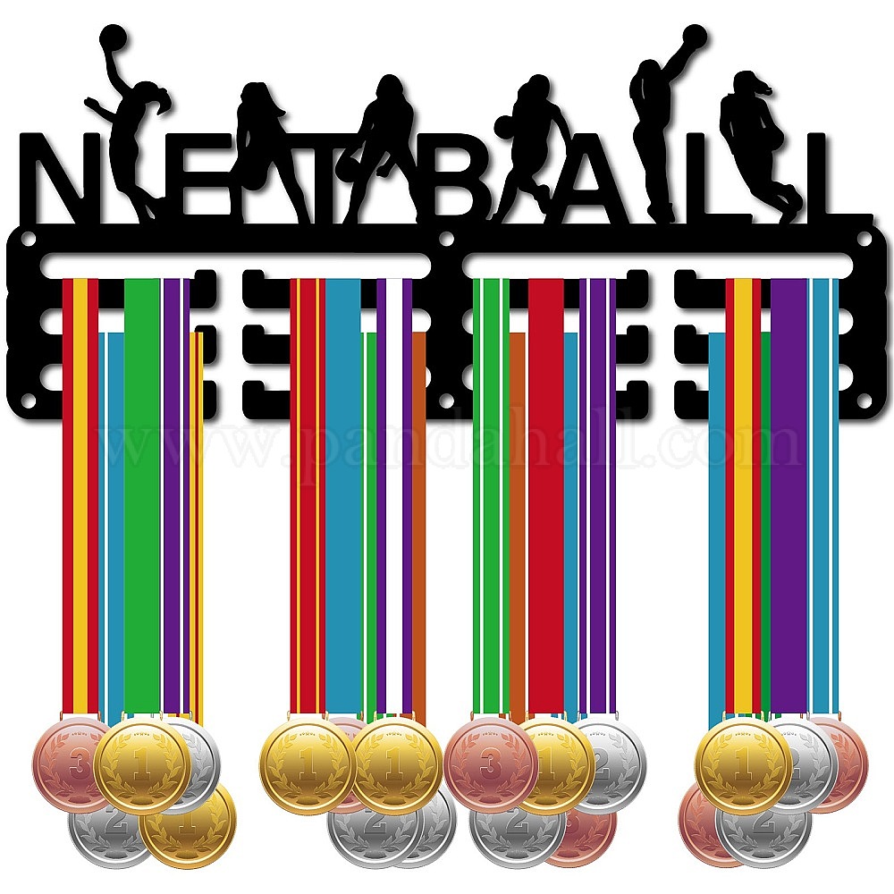 Wholesale CREATCABIN Netball Medal Holder Display Basketball Medal ...