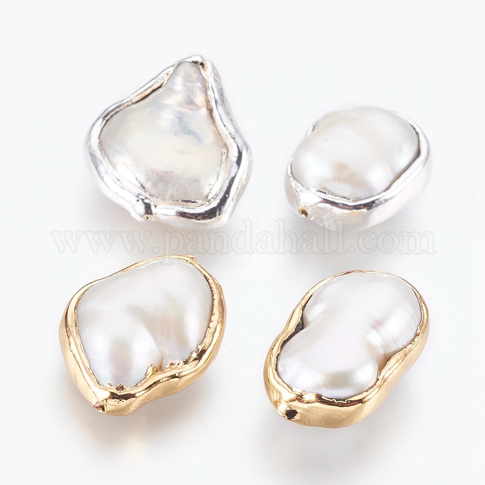 Perlas barrocas naturales perlas cultivadas de agua dulce al por mayor ...