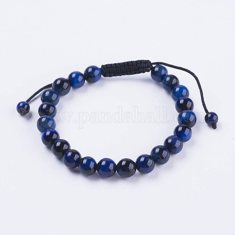 Wholesale Adjustable Nylon Cord Braided Bead Bracelets - Pandahall.com