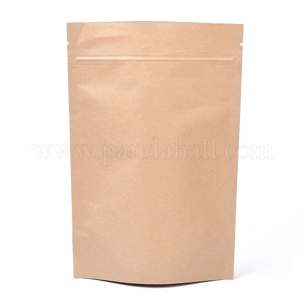 Wholesale Eco-friendly Biodegradable Kraft Paper Zip Lock bag ...