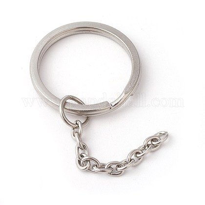 Wholesale 304 Stainless Steel Split Key Rings - Pandahall.com