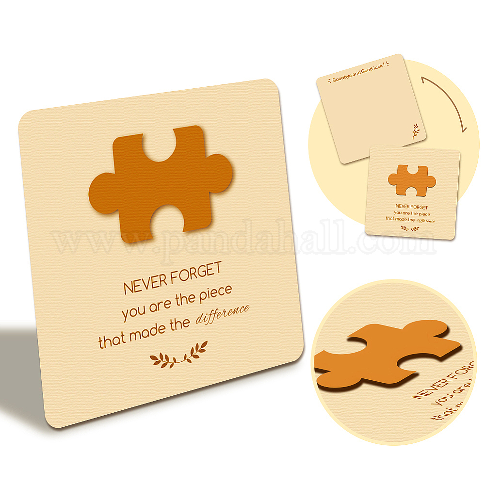 Wholesale WADORN Wooden Commemorative Cards for Colleagues Farewell ...