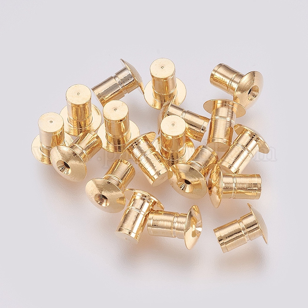 Wholesale Brass Ear Nuts - Pandahall.com