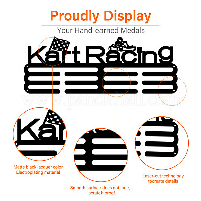 Sports Trophy Holder SUPERDANT Horse Riding Medal Hanger - Display Rack ...