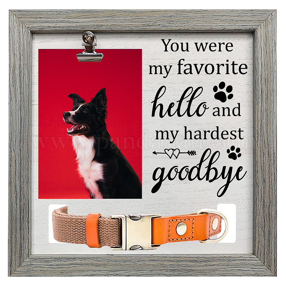 Wholesale MDF Pet Photo Frames - Pandahall.com