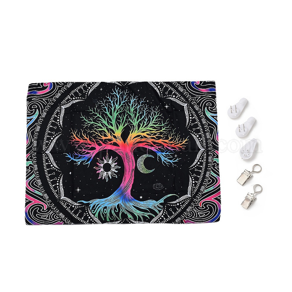 Wholesale UV Reactive Blacklight Tapestry - Pandahall.com
