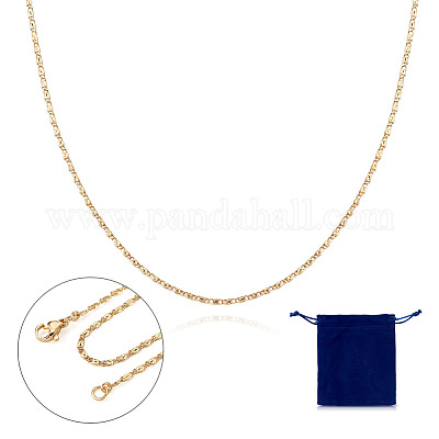 Wholesale Brass Lumachina Chain Necklace for Women - Pandahall.com