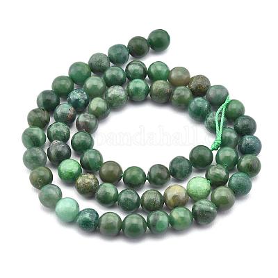 Wholesale Natural African Jade Beads Strands - Pandahall.com