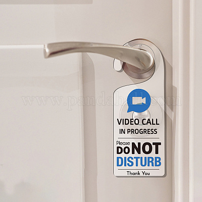 Wholesale Acrylic Notice Door Hanger Sign - Pandahall.com