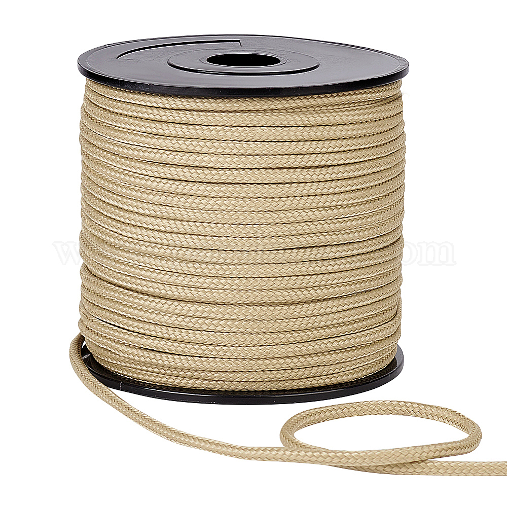 Wholesale 50M Nylon Braided Cords - Pandahall.com