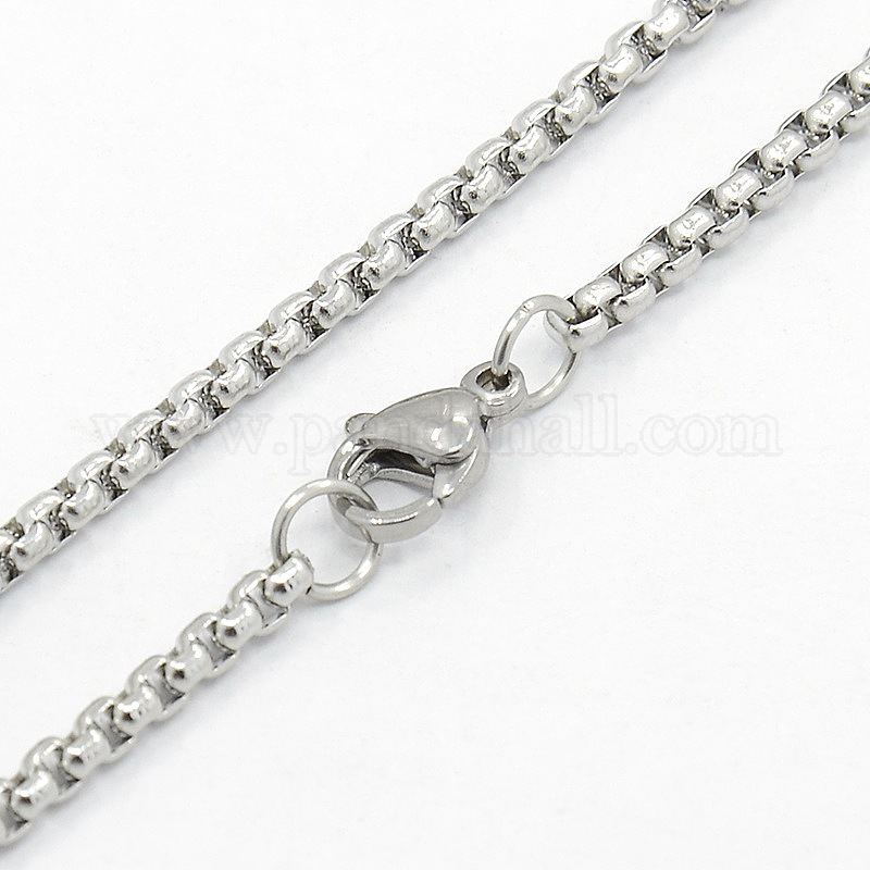 Wholesale Tarnish Resistant Men's 304 Stainless Steel Box Chain ...