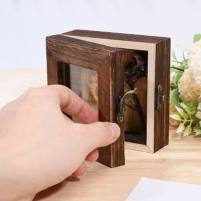 Wholesale CHGCRAFT Shadow Box 3D Picture Frame Wood Display Case with ...