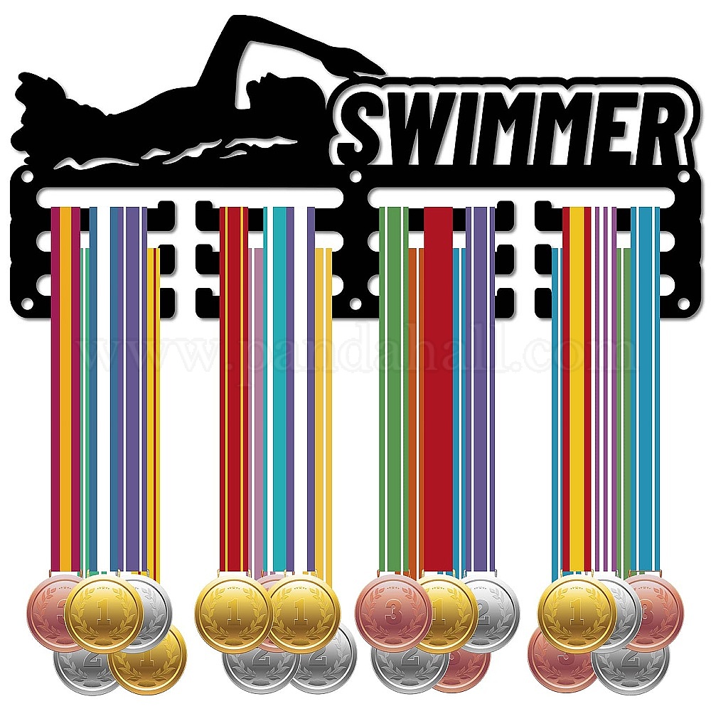 Wholesale CREATCABIN Swimming Medal Holder Display Swimmer Medal ...