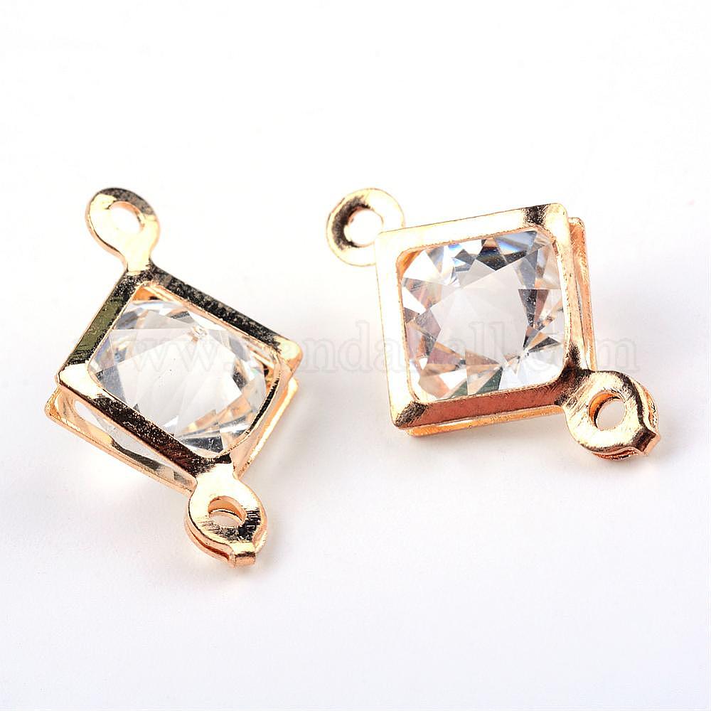 Wholesale Iron Glass Links connectors - Pandahall.com