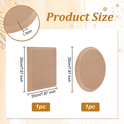 Wholesale OLYCRAFT 2Pcs 2 Style Dish Plate Slump Mold 7.9x7.9 Inch ...