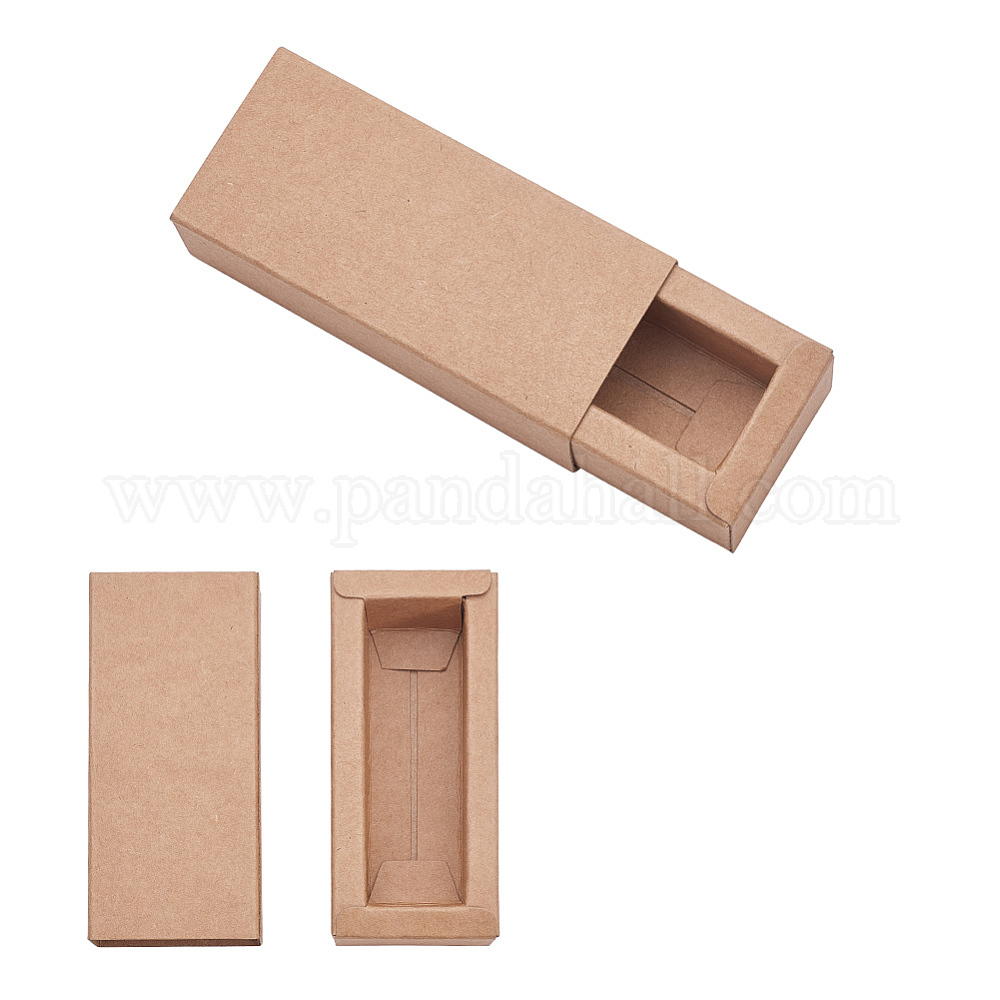 Wholesale Kraft Paper Drawer Box - Pandahall.com