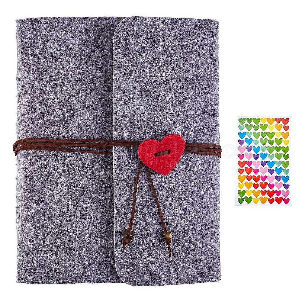 Wholesale DIY Felt Scrapbook Photo Album - Pandahall.com