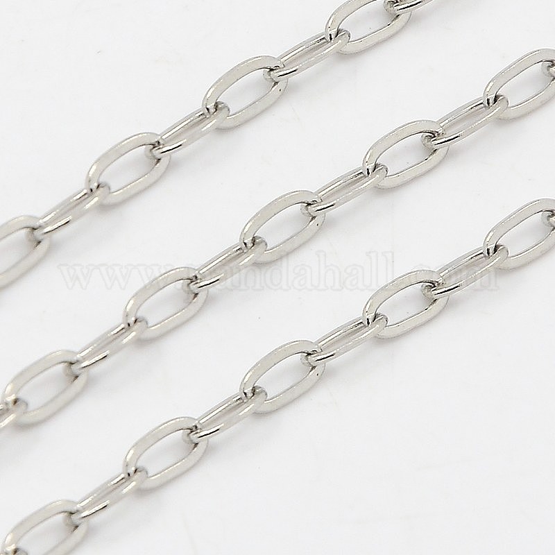 Wholesale 304 Stainless Steel Cable Chains - Pandahall.com