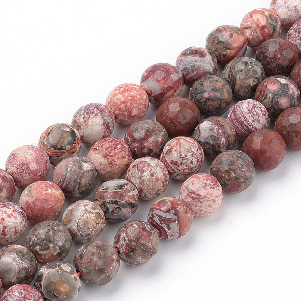 Wholesale Natural Red Leopard Skin Jasper Beads Strands - Pandahall.com