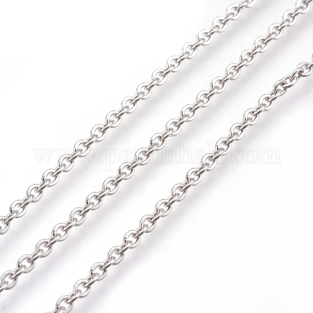 Wholesale Tarnish Resistant 304 Stainless Steel Cable Chains ...