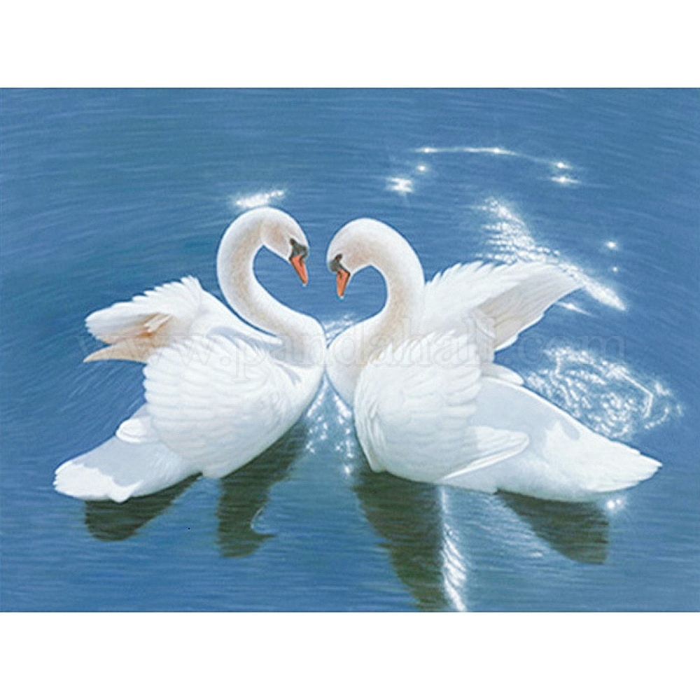 Wholesale Swan DIY Diamond Painting Kit - Pandahall.com