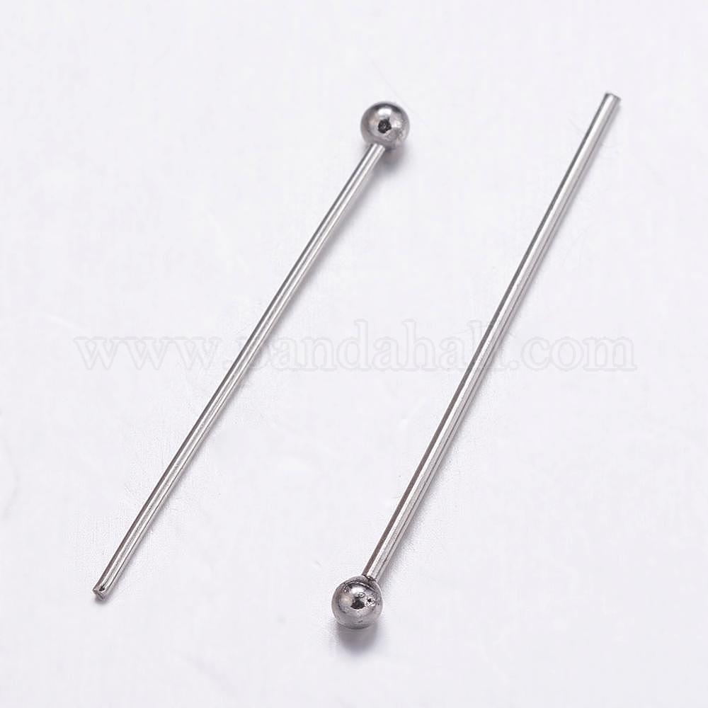 Wholesale 304 Stainless Steel Head pins Pins - Pandahall.com Wholesale 304 Stainless Steel Head pins Pins - Pandahall.com