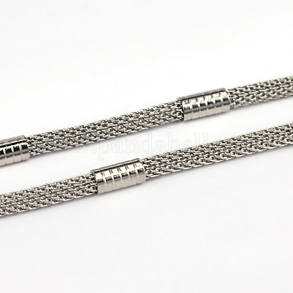 Wholesale 304 Stainless Steel Mesh Chains - Pandahall.com