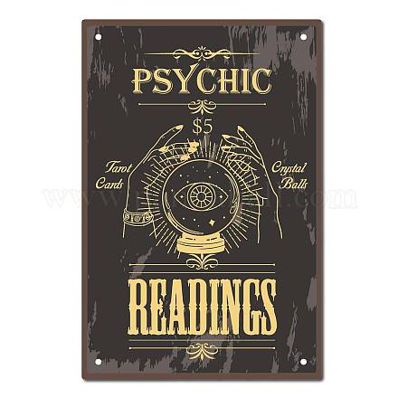 Wholesale CREATCABIN Psychic Reading Sign Tin Plate Vintage Tarot Cards ...